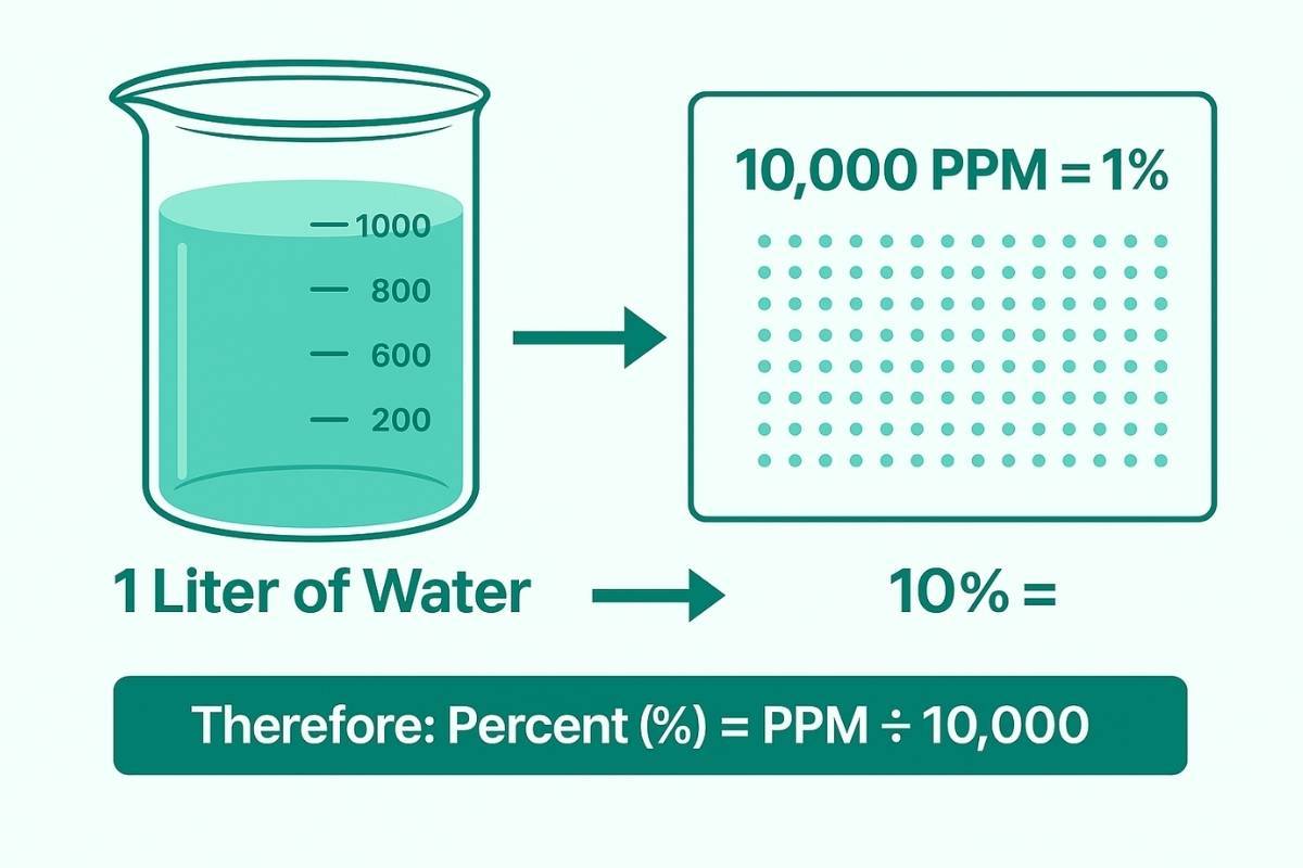 PPM To Percent Converter