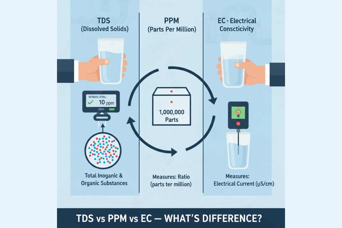 TDS Vs PPM Vs EC — What’s The Difference?