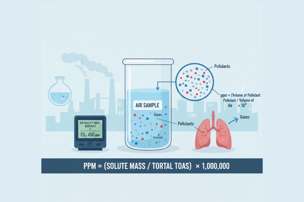 PPM In Air Quality – Understand Air Pollutant Concentration Online