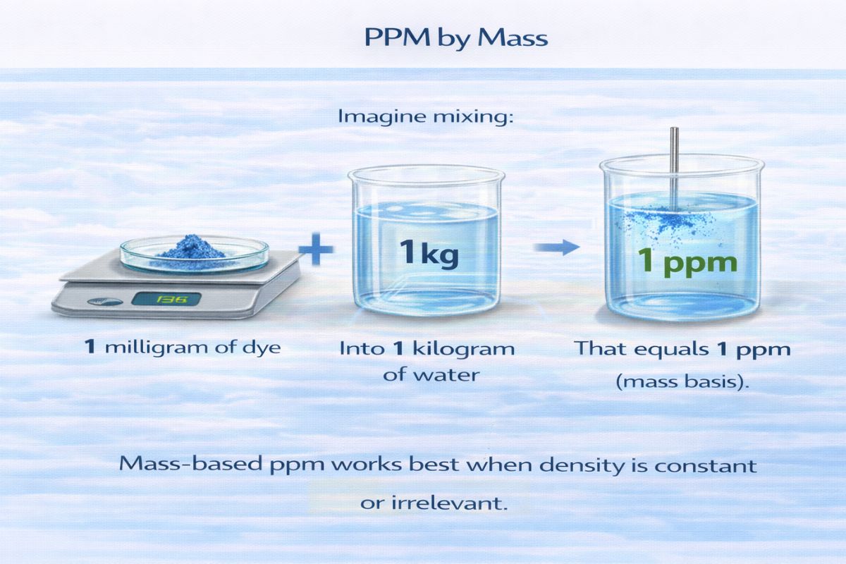 Difference Between PPM By Volume Vs PPM By Mass