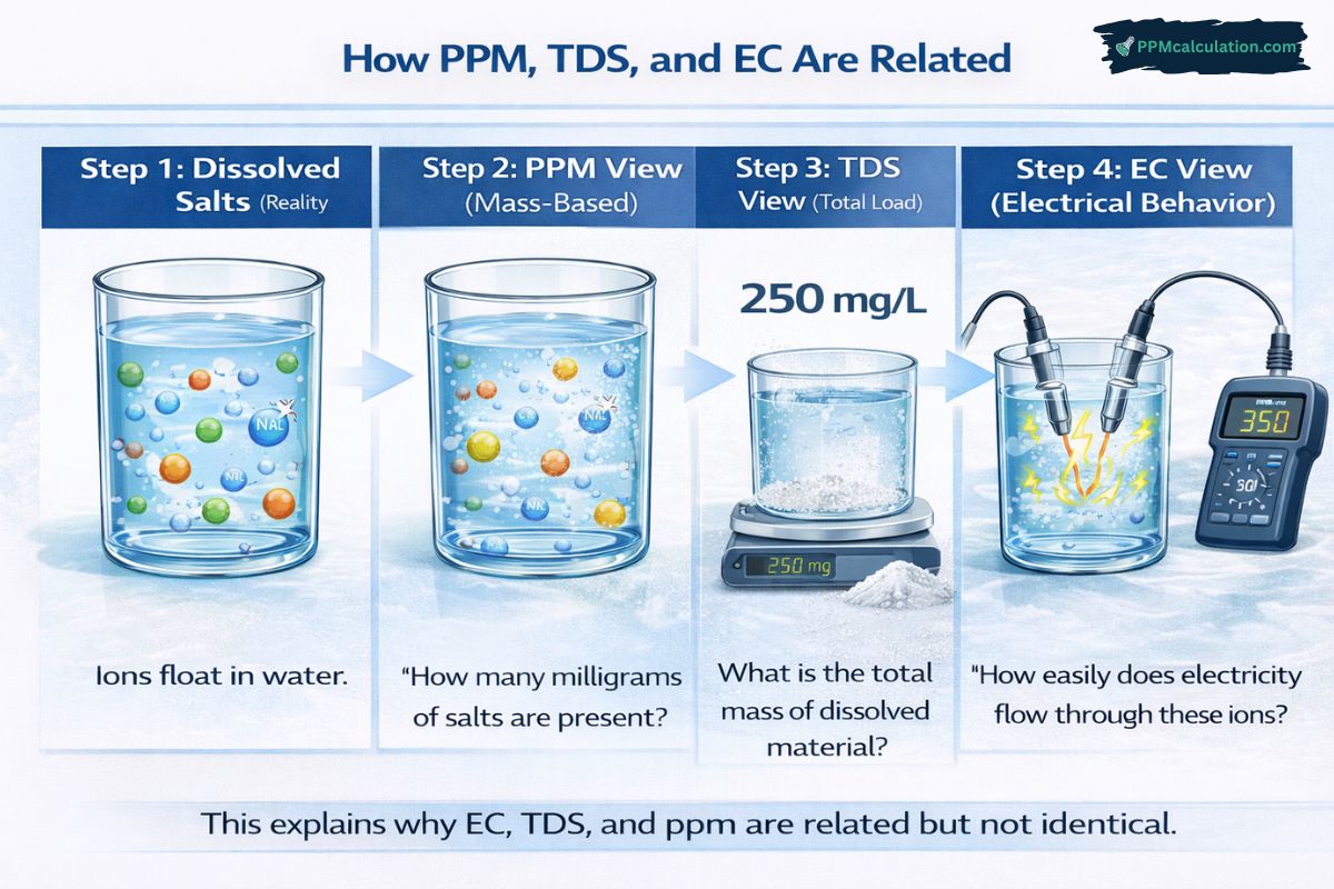PPM Vs TDS Vs EC In Water Testing - Similarities & Differences