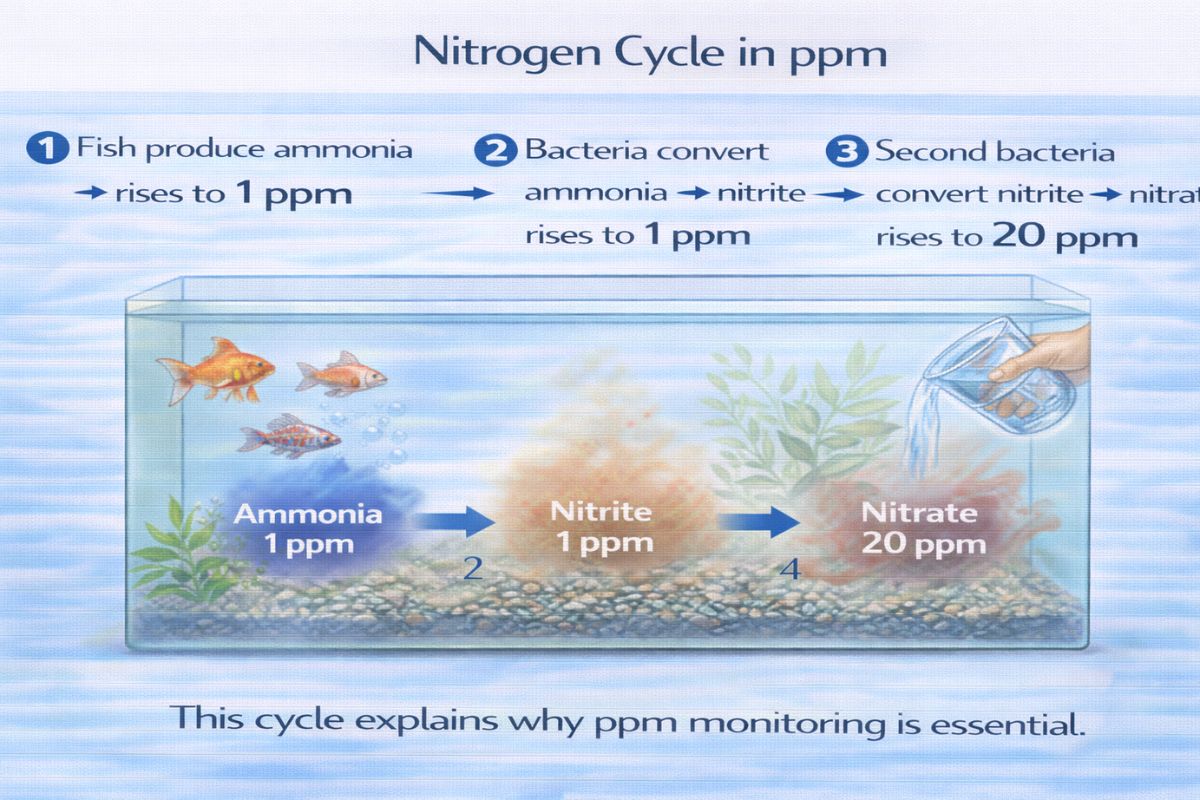 How Ppm Measurements Help With Aquarium Water Quality: Managing Ammonia ...