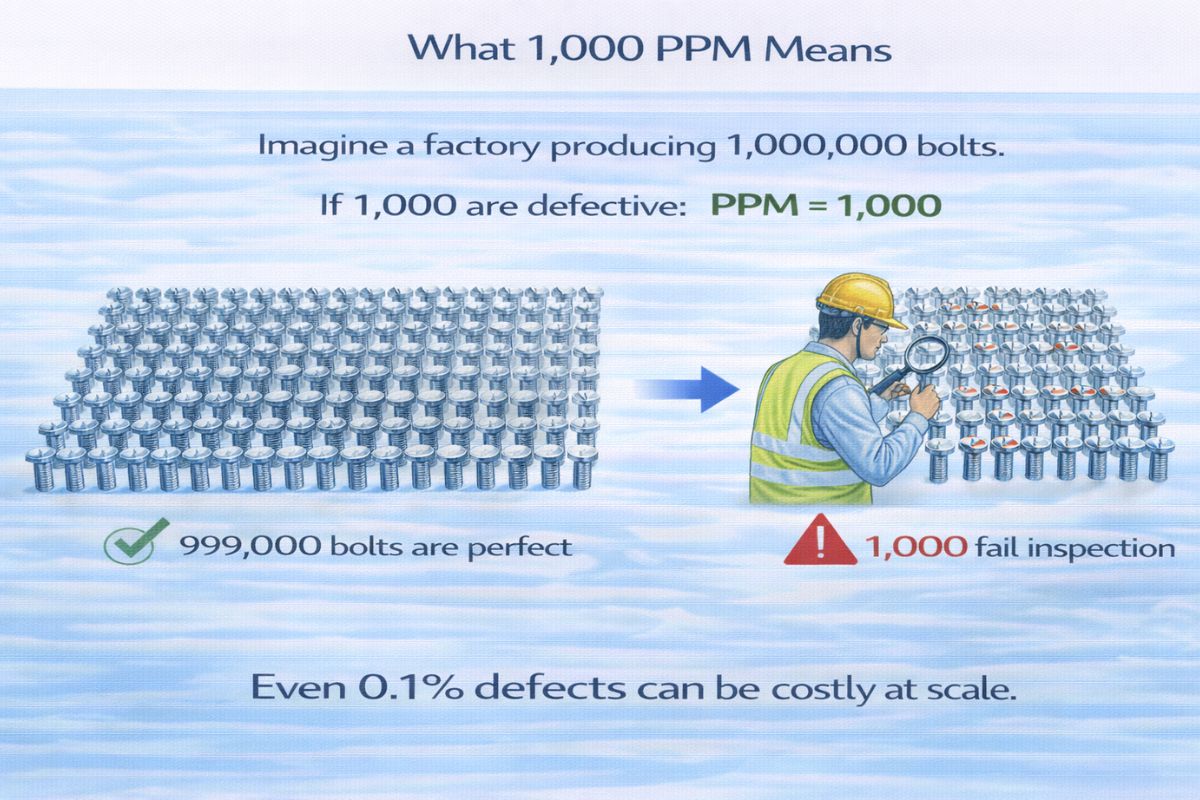 What Is Quality PPM In Manufacturing? Understanding Defects Per Million ...