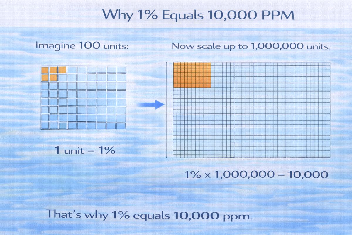 How To Convert PPM To Percent, Mg/L, And Other Units — With Practical ...